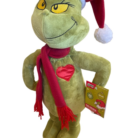 Dr. Seuss | Holiday | The Grinch Holiday Greeter Heart Lights Up | Poshmark